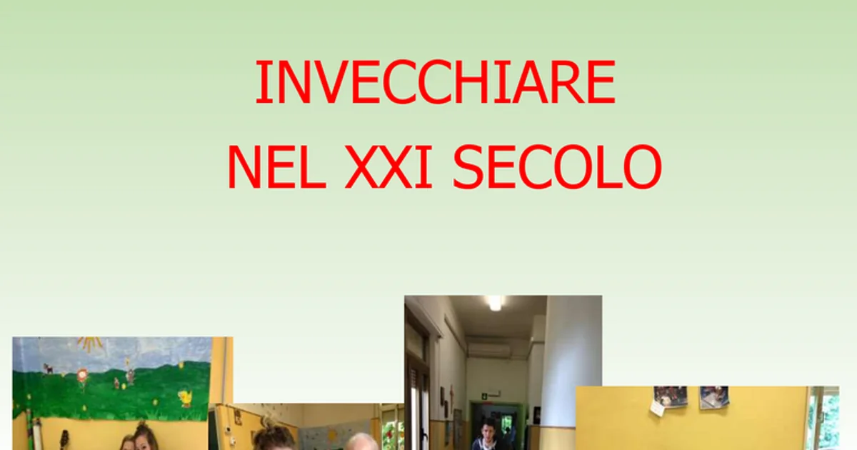 Invecchiare nel XXI Secolo | Algor Library