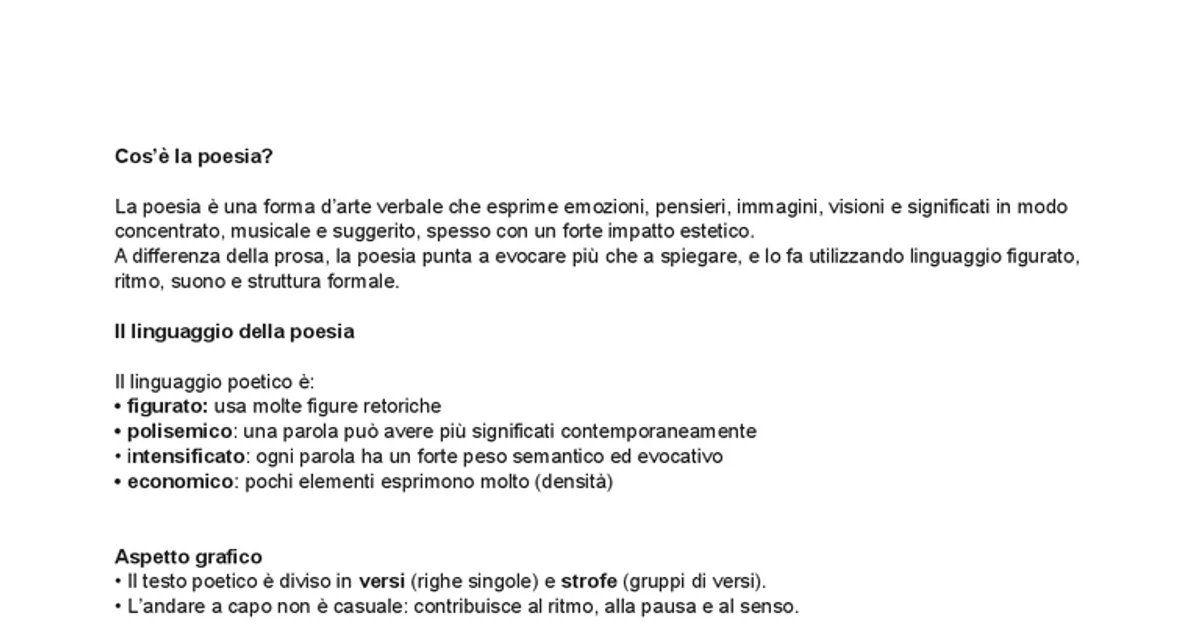 Poesia, Pascoli, Leopardi, Analisi | Algor Library