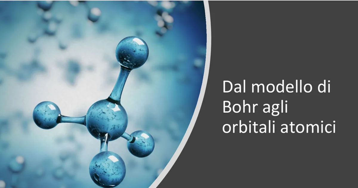 Dal Modello di Bohr agli Orbitali Atomici | Algor Library