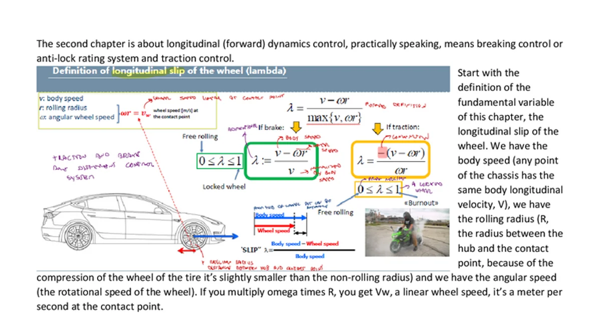 Longitudinal Dynamics Control, PoliMI | Algor Library