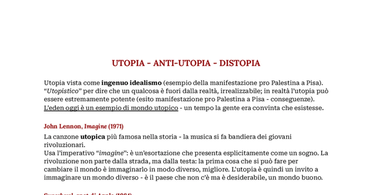 Utopia, Anti-utopia, Distopia | Algor Library