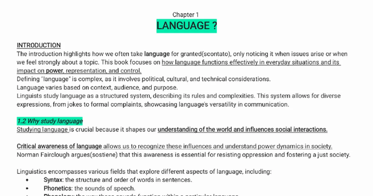 Language as a System, Variations | Algor Library