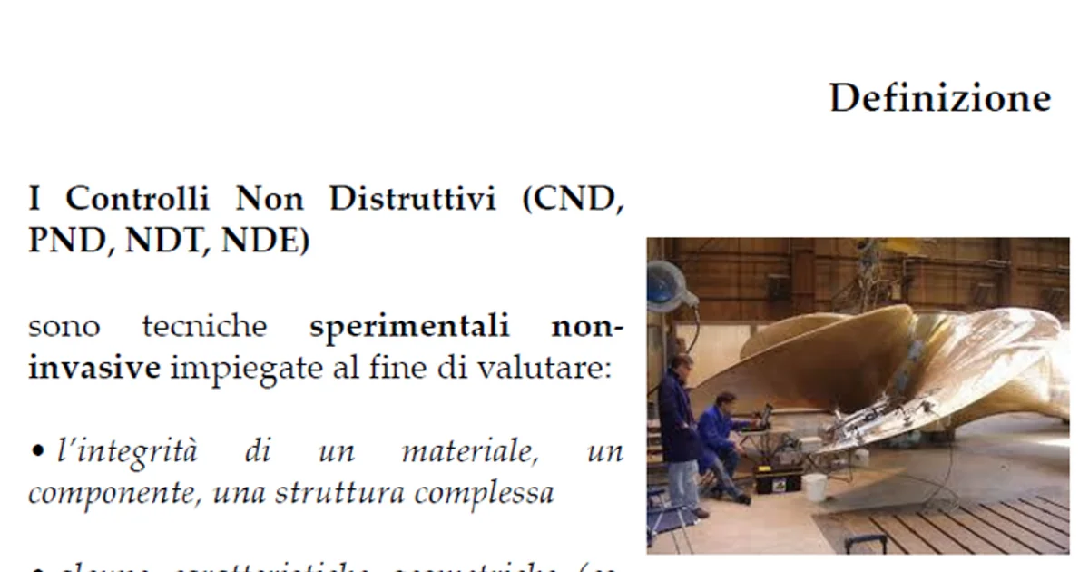 Controlli Non Distruttivi | Algor Library