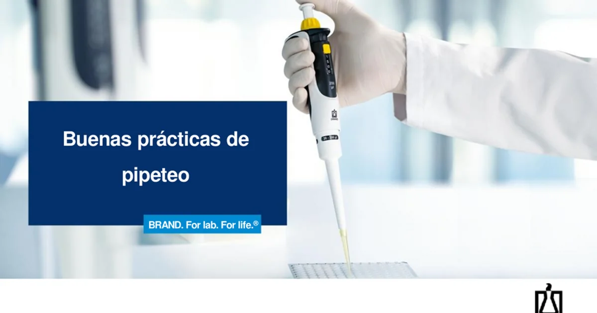 Buenas Practicas de Pipeteo, Brand | Algor Library
