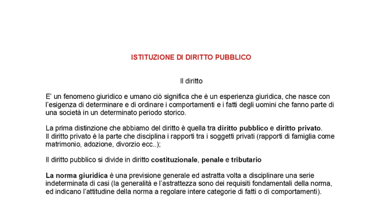 Istituzione di Diritto Pubblico | Algor Library