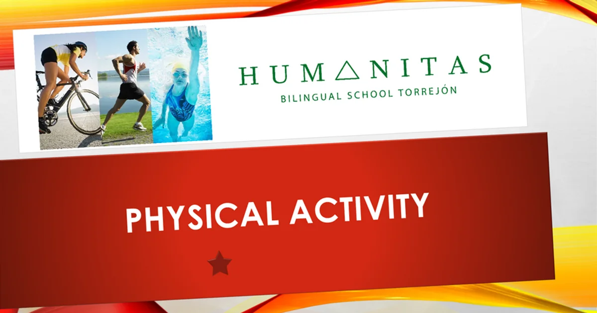 Physical Activity, Humanitas Bilingual School | Algor Library