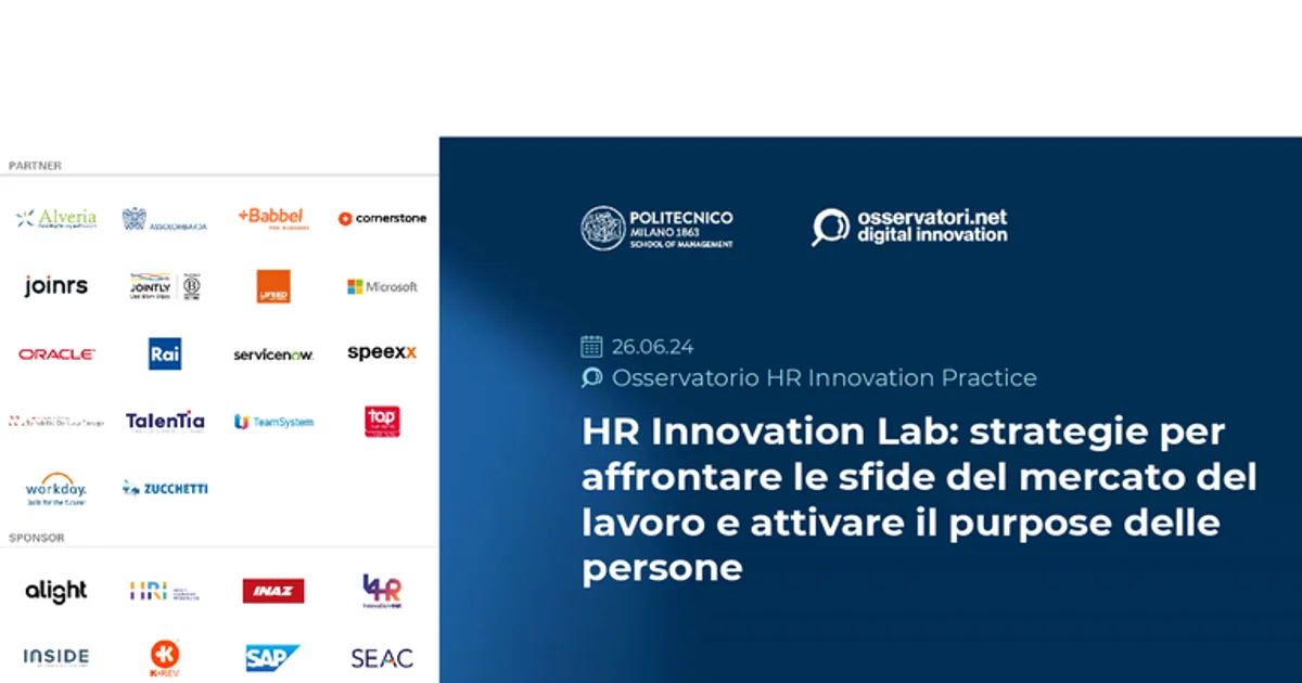 HR Innovation Lab, Politecnico Milano | Algor Library