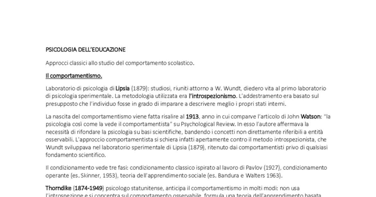 Psicologia Dell'educazione | Algor Library