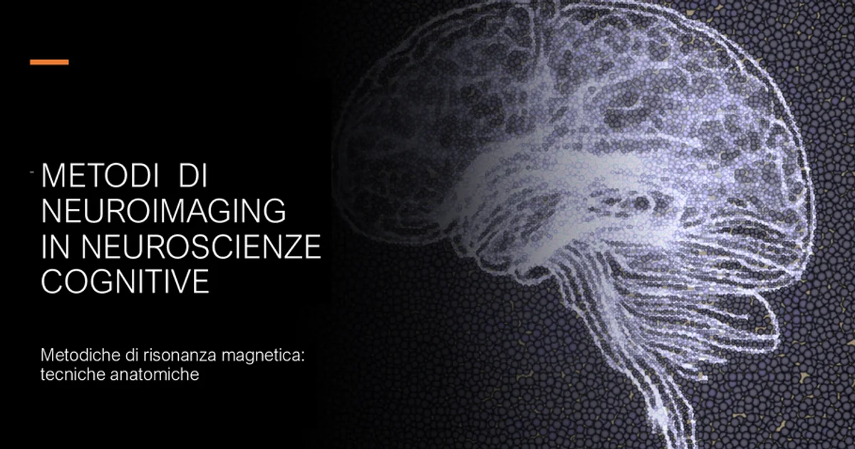 Metodi Neuroimaging Neuroscienze Cognitive | Algor Library