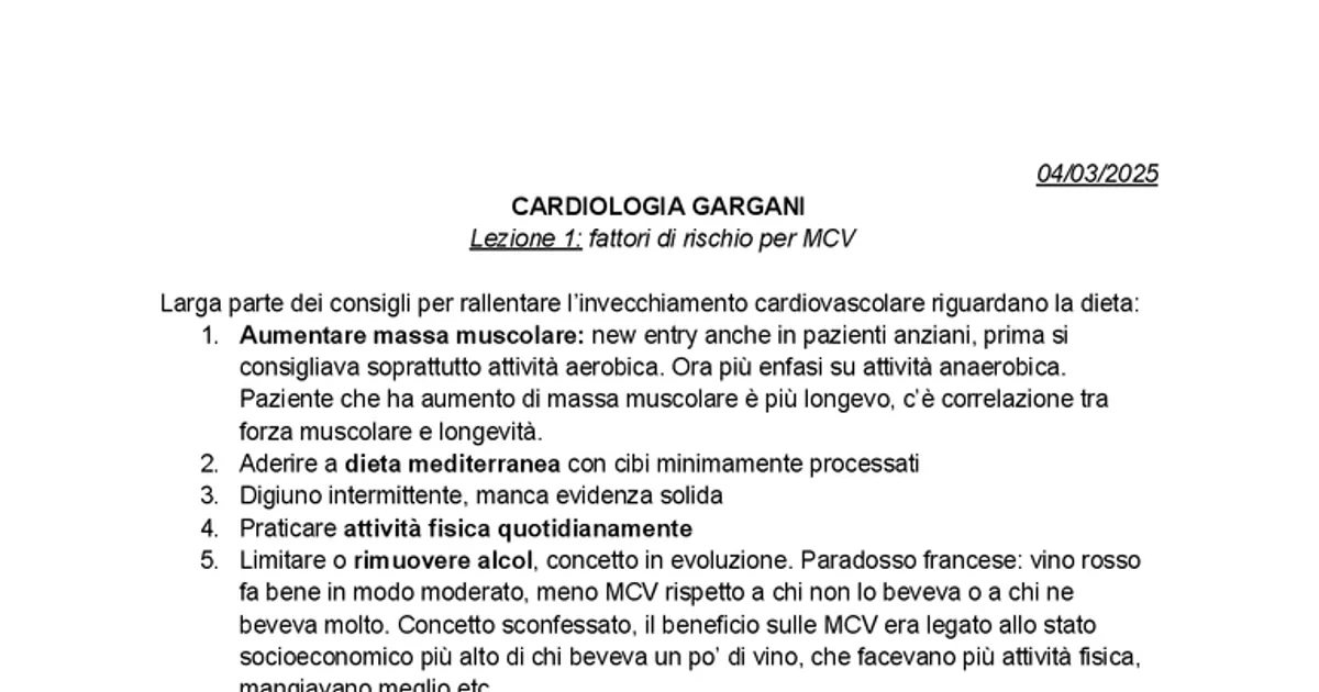 Cardiologia Gargani, Malattie Cardiovascolari | Algor Library
