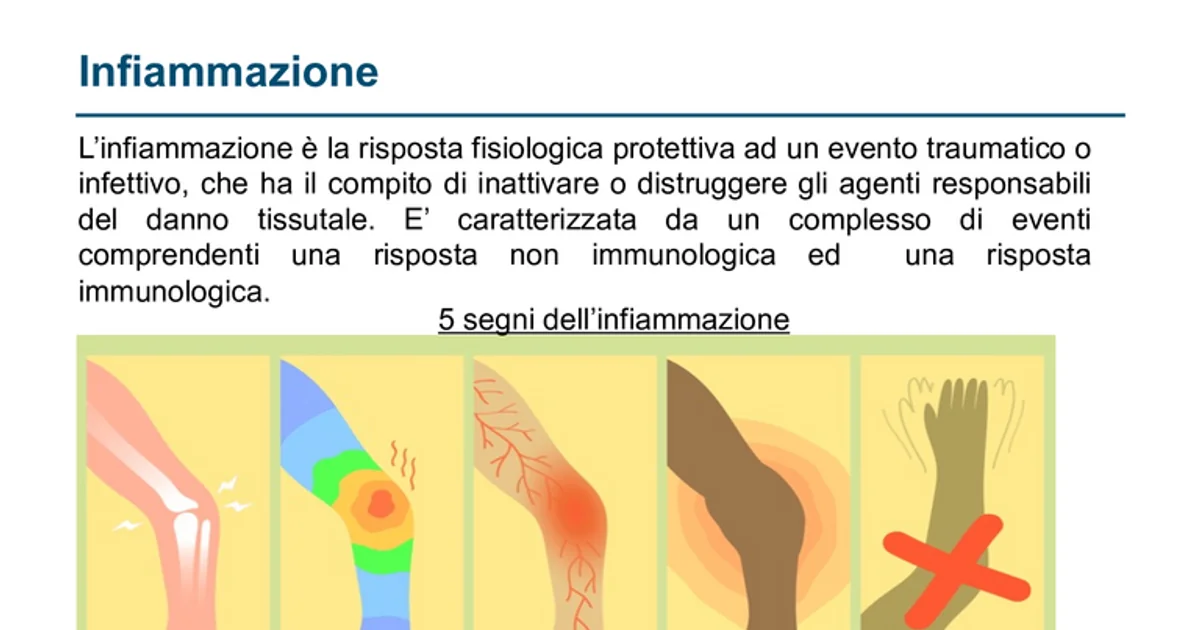 Infiammazione, Umg | Algor Library