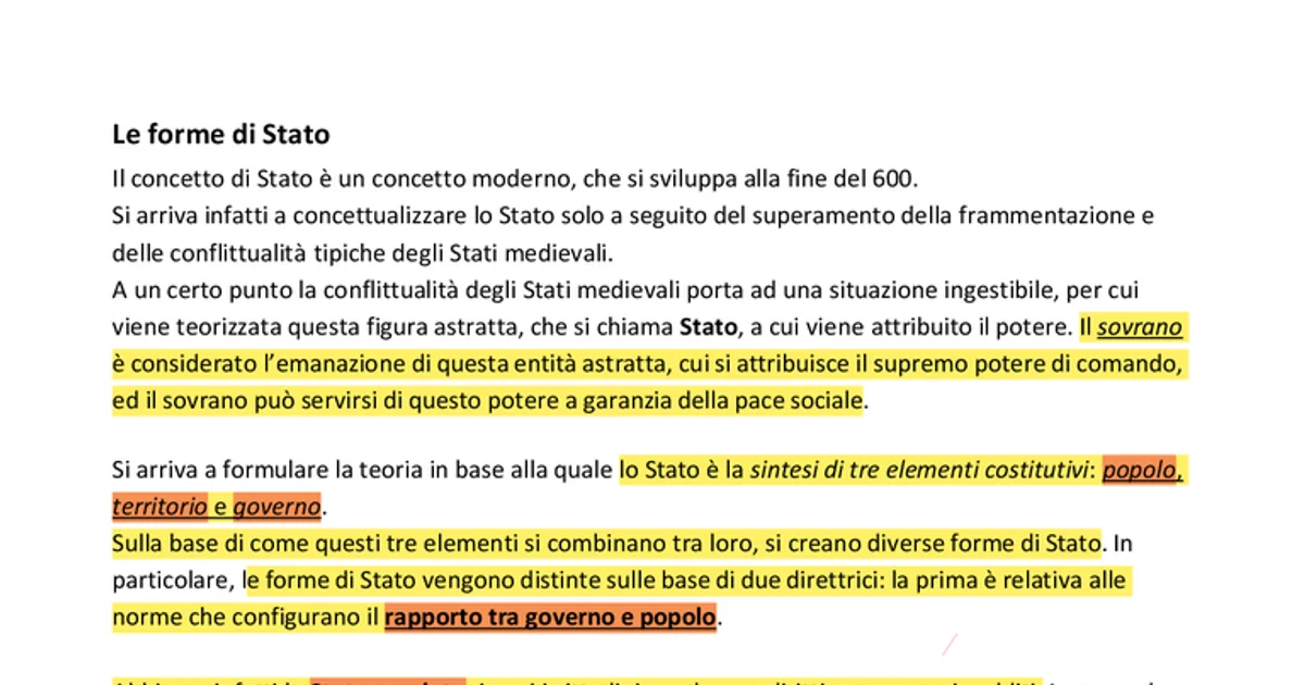 Le Forme di Stato, Diritto | Algor Library
