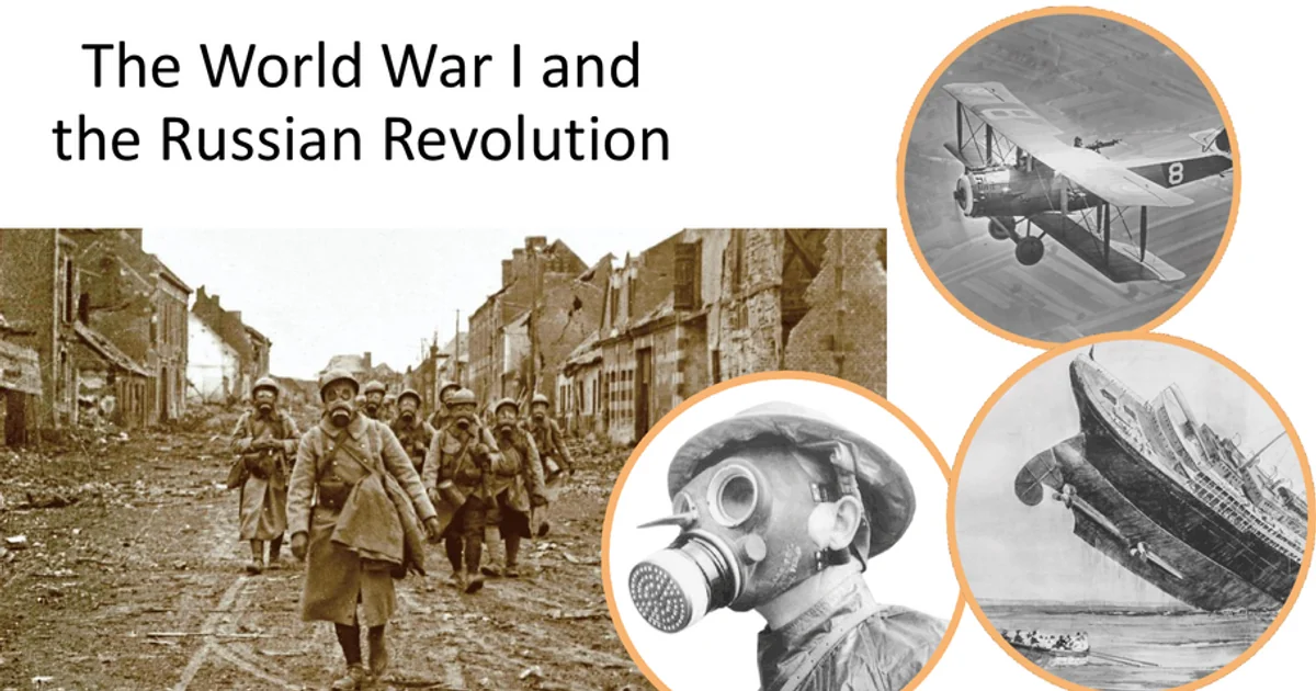 The World War I and the Russian Revolution | Algor Library