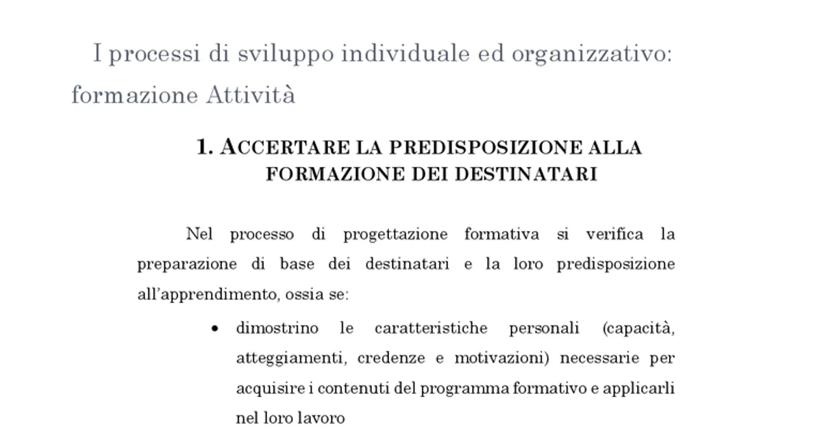 Sviluppo Individuale e Organizzativo, Formazione | Algor Library