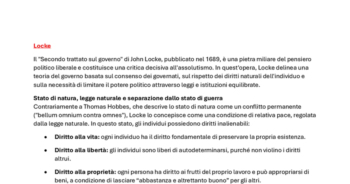 Teorie Politiche Locke, Marx, Hegel | Algor Library