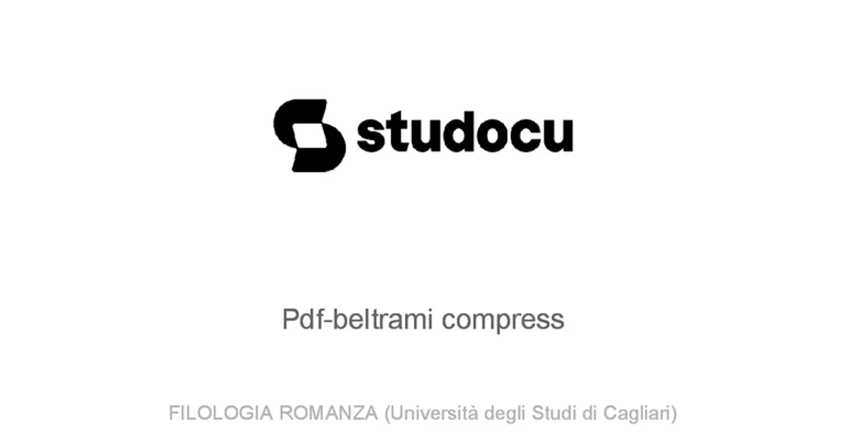 Pdf-beltrami Compress, UniCA | Algor Library