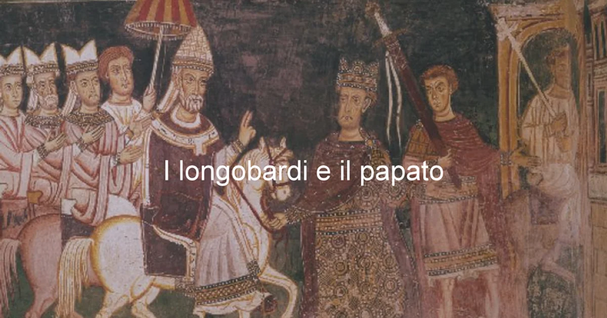 I Longobardi e il Papato, Scuola | Algor Library