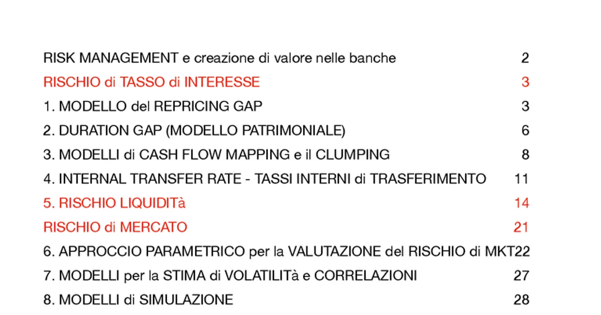 Risk Management e Creazione di Valore | Algor Library