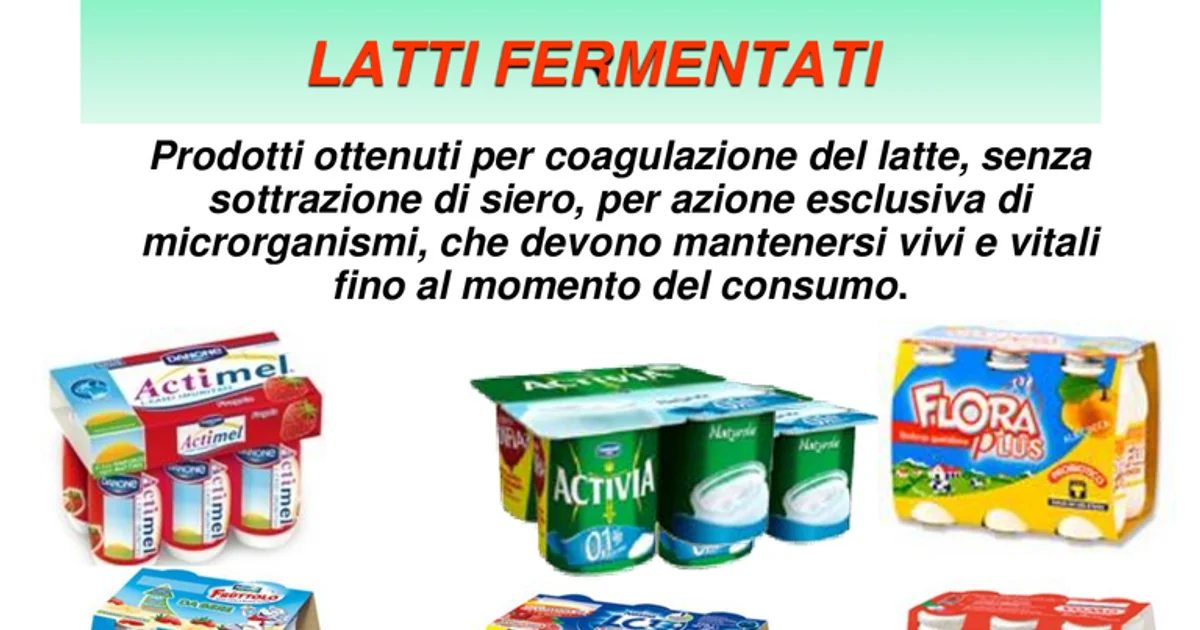 Latti Fermentati, UniPD | Algor Library