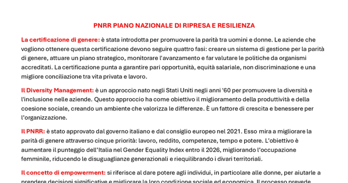 Pnrr Piano Nazionale di Ripresa e Resilienza | Algor Library