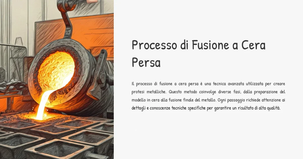 Processo di Fusione a Cera Persa, Gamma | Algor Library