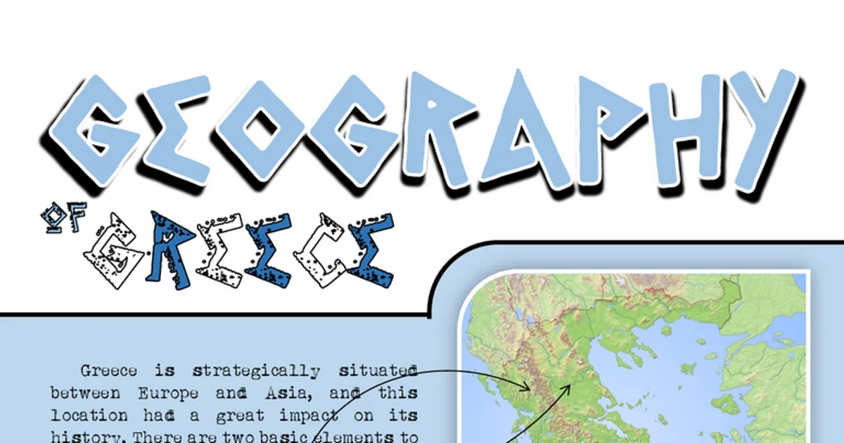 Geography of Greece and Italy | Algor Library