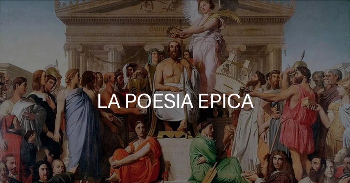 La Poesia Epica | Algor Library