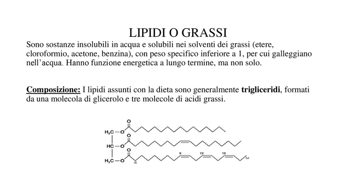 Lipidi o Grassi, Smart Food IEO | Algor Library