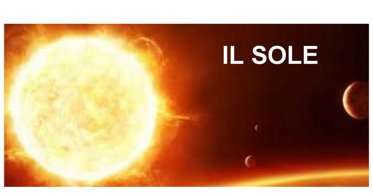 Il Sole, struttura e attività | Algor Library