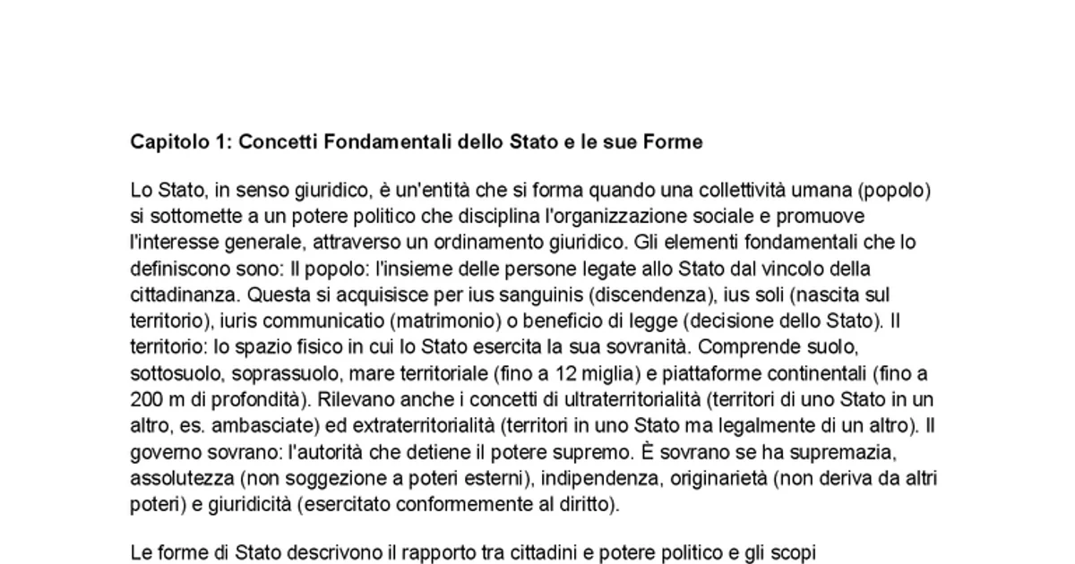 Concetti Fondamentali dello Stato, Diritto | Algor Library