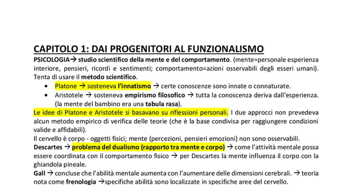 Capitolo 1: Dai Progenitori Al Funzionalismo | Algor Library