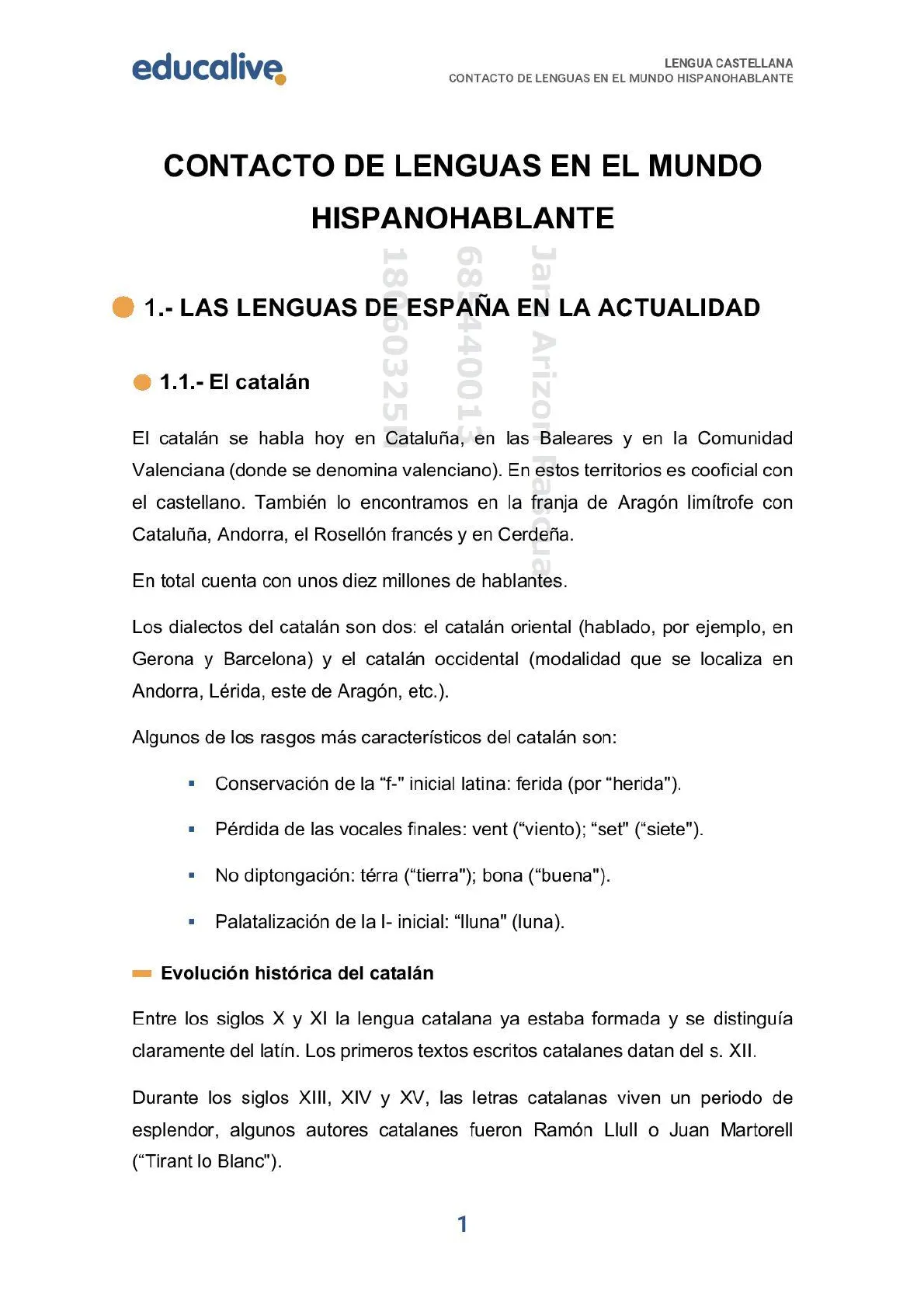 Contacto de Lenguas en el Mundo Hispanohablante | Algor Library