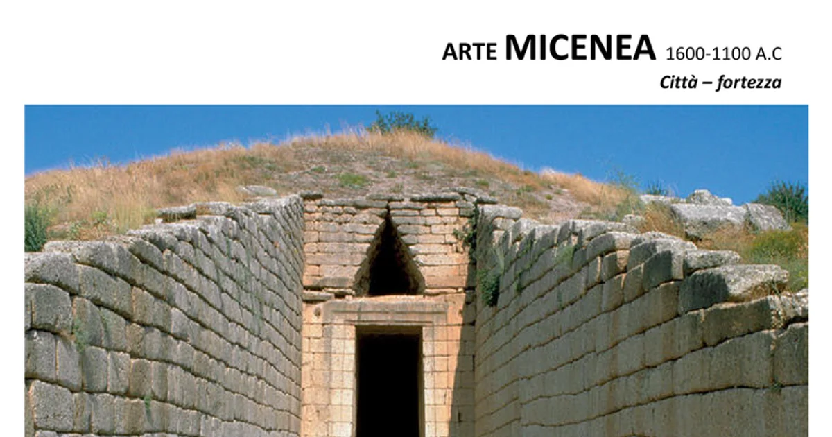 Arte Micenea 1600-1100 A.C. | Algor Library