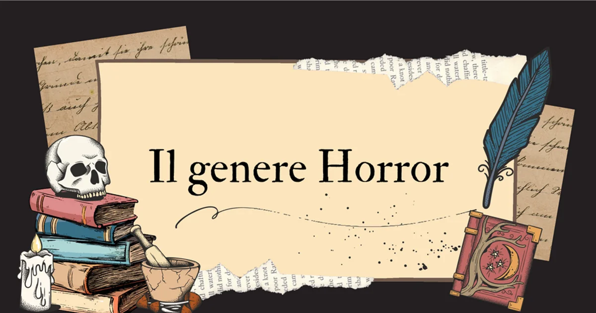 Il Genere Horror, Letteratura | Algor Library
