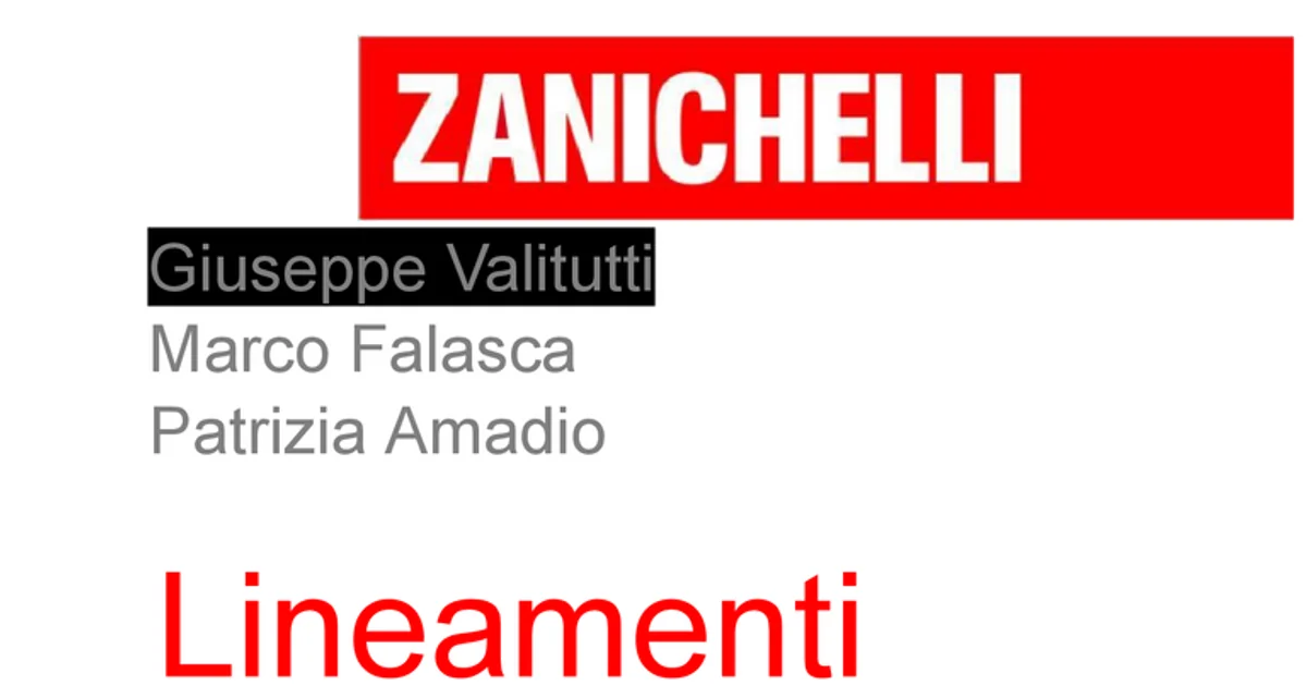 Lineamenti di Chimica | Algor Library