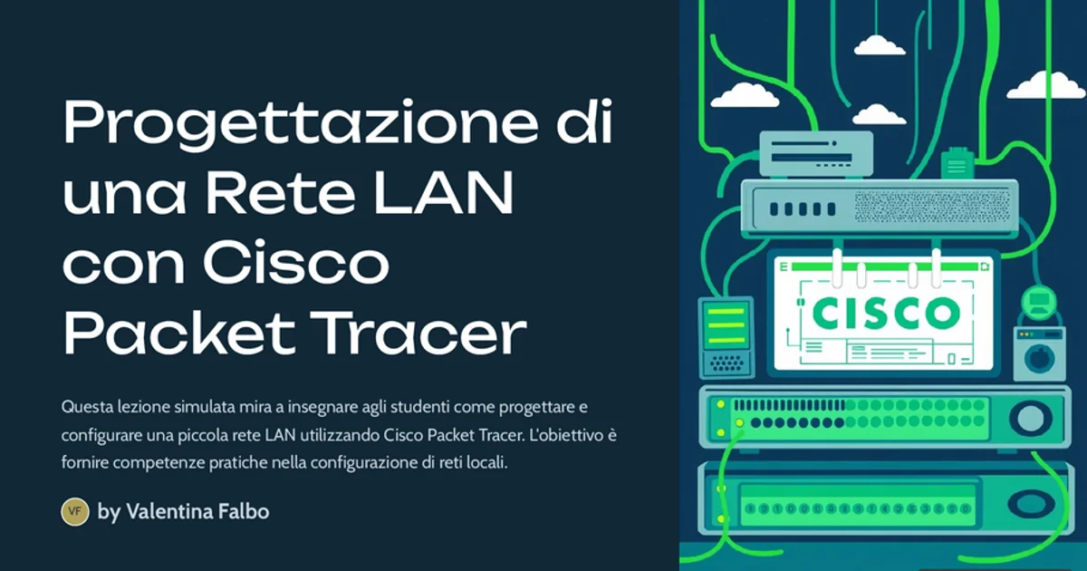 Progettazione Rete LAN con Packet Tracer | Algor Library