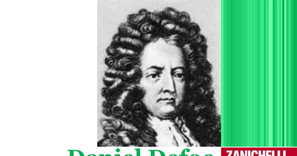 Daniel Defoe, Robinson Crusoe | Algor Library