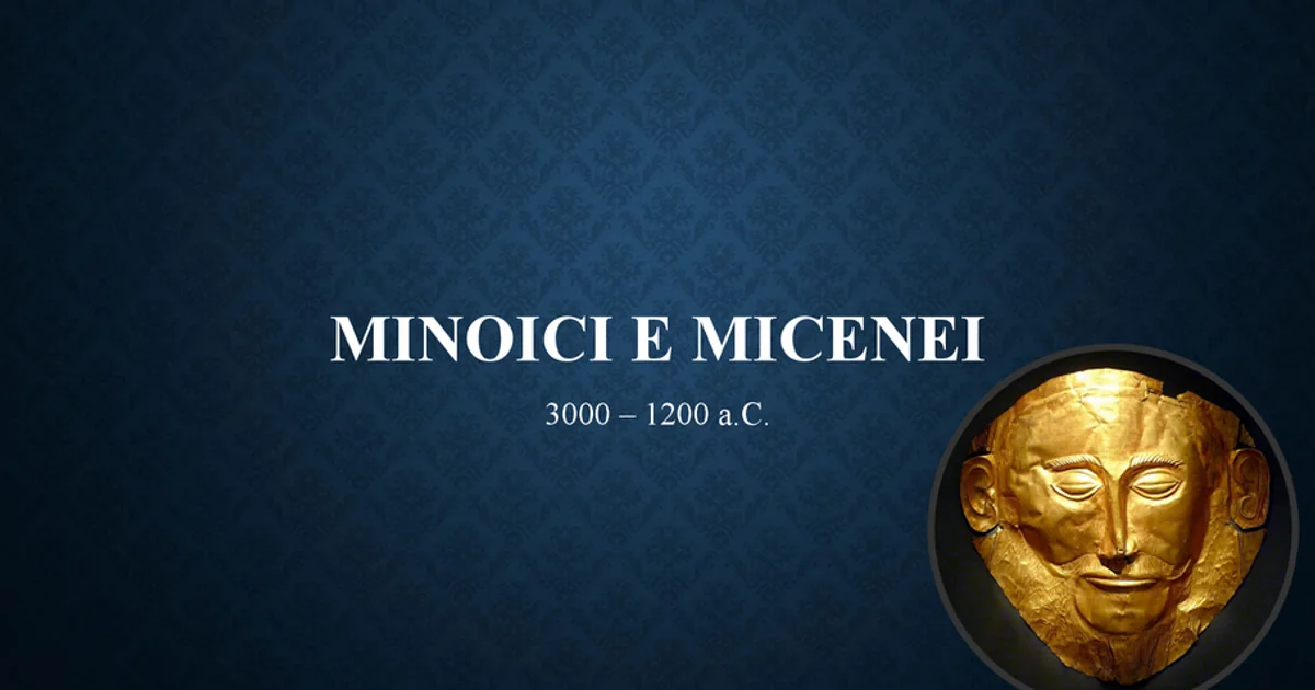 Minoici e Micenei | Algor Library