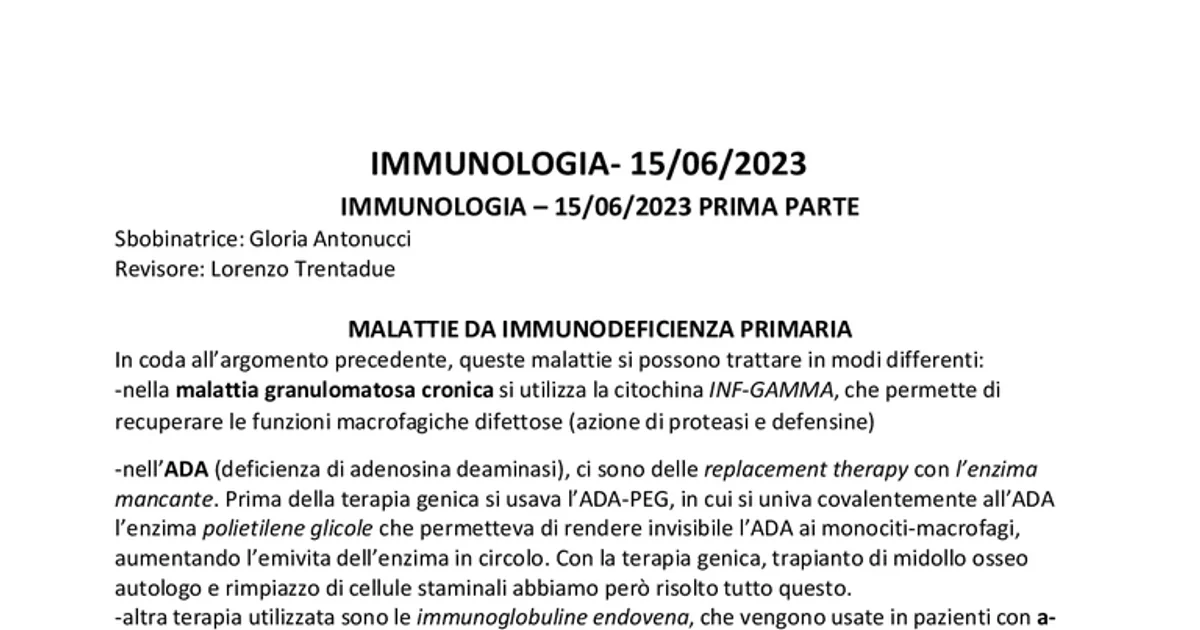Immunologia, Immunodeficienze HIV | Algor Library
