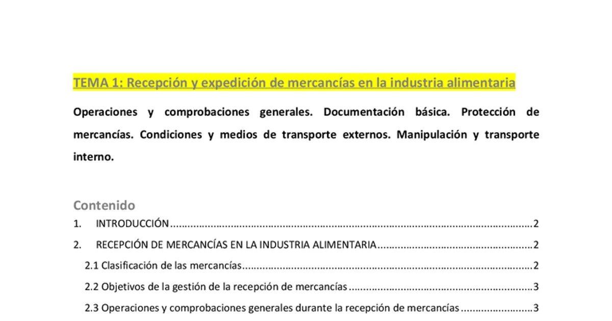 Recepción y Expedición de Mercancías | Algor Library