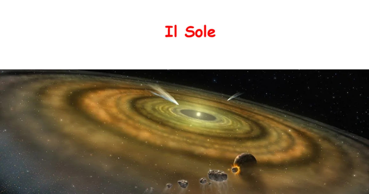 Il Sole, Sistema Solare e Pianeti | Algor Library