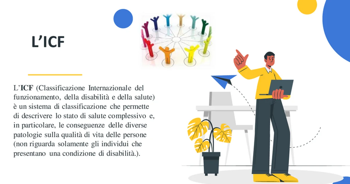 L'ICF, Classificazione Internazionale | Algor Library