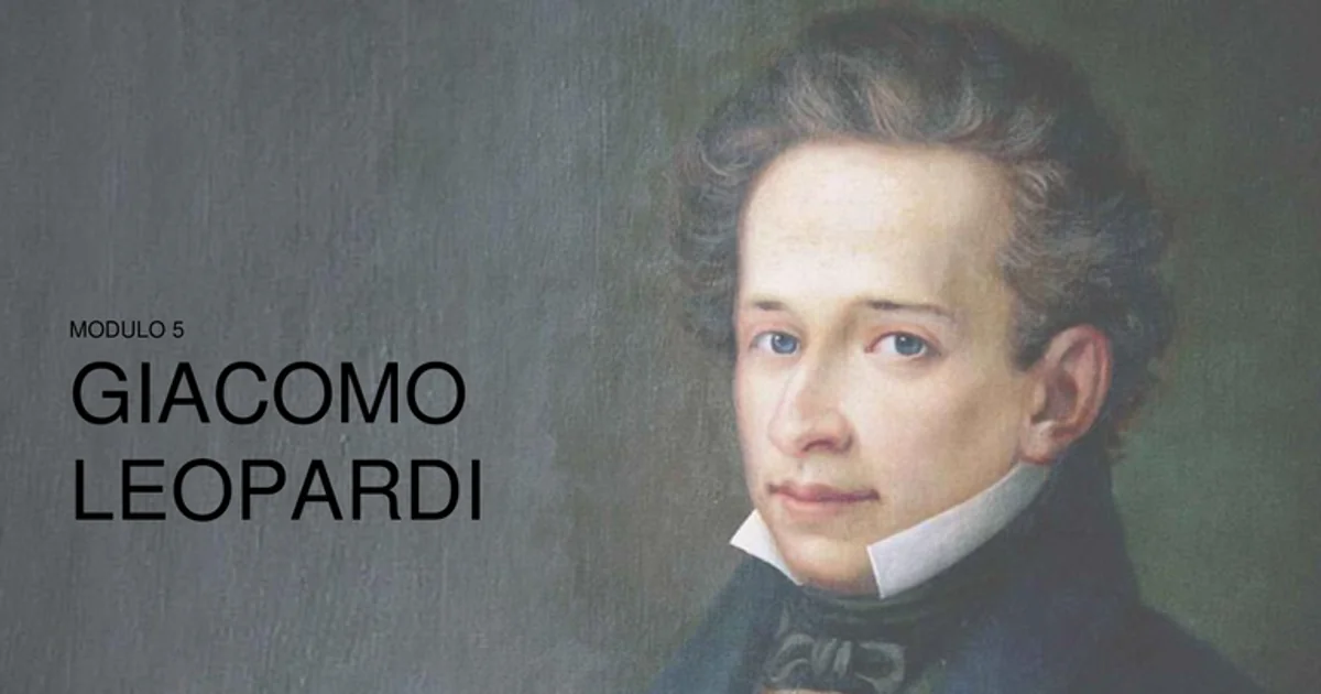 Giacomo Leopardi, vita e pensiero | Algor Library