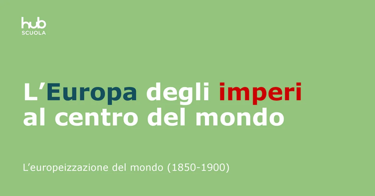 L'Europa degli imperi al centro del mondo | Algor Library